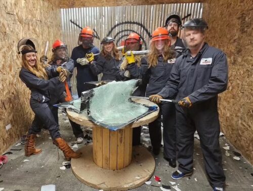 Denver's All Out Smash: Rage, Splatter & Axe Room Fun